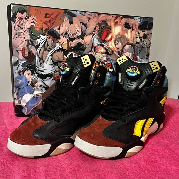Reebok | Shoes | Reebok Shaq Attack Street Fighter Champion Edition ...
